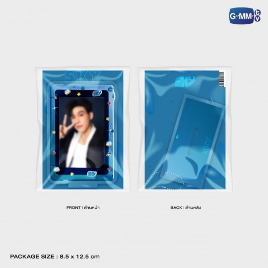 SKY FRAME CARD ACRYLIC STAND AND KEYCHAIN WITH PHOTOCARD