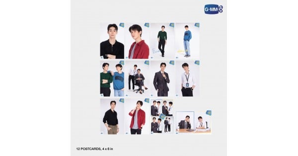 A Boss And A Babe Postcard Set โปสการ์ดเซ็ต ชอกะเชร์คู่กันต์